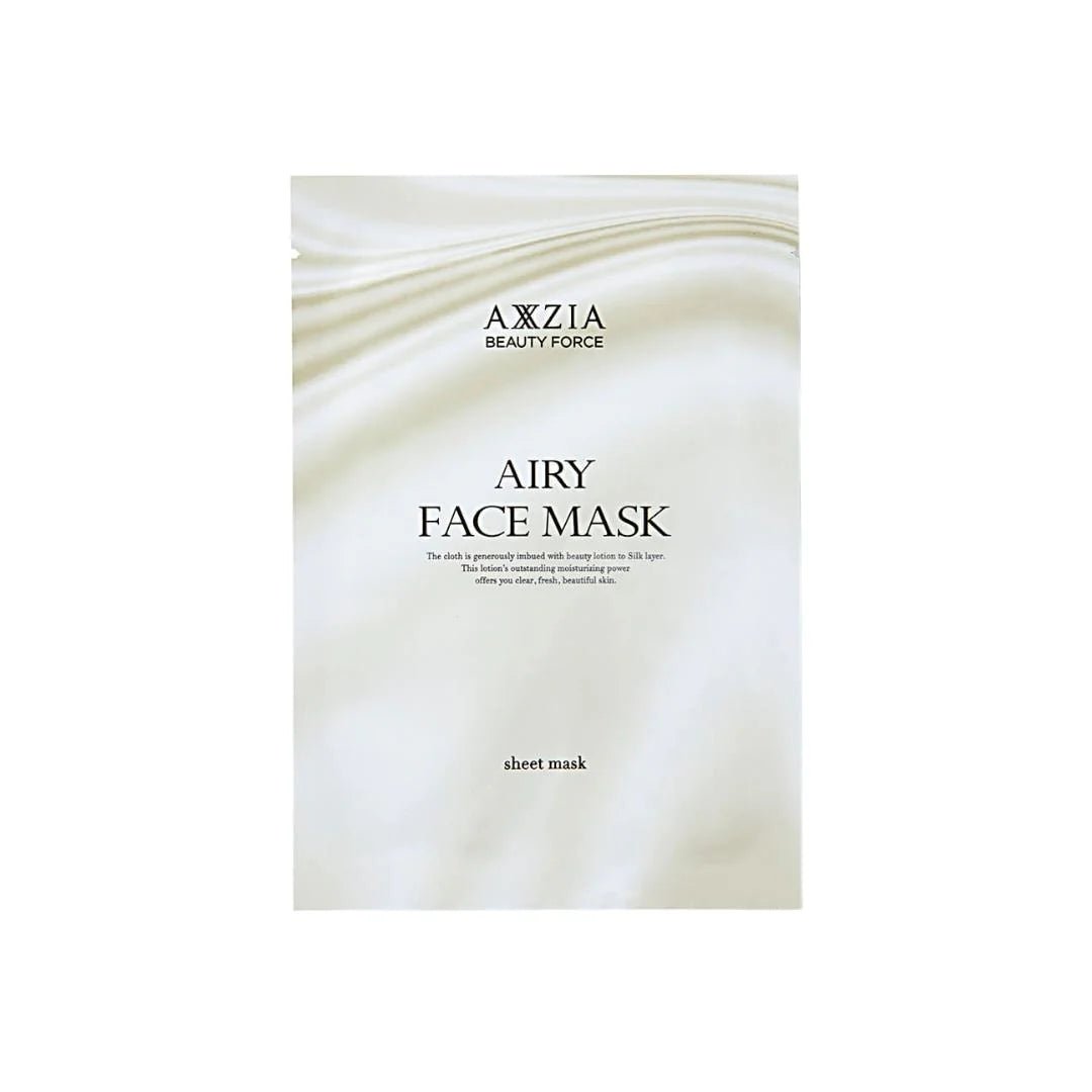 AXXZIA Beauty Force Airy Face Mask 1 sheet – WAFUU JAPAN