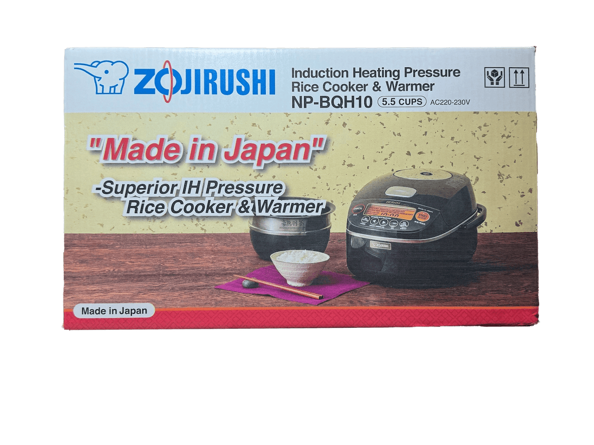 Zojirushi Pressure IH Rice Cooker 5 5-cup NP-BQH10 BA 220-230V Made in – WAFUU JAPAN