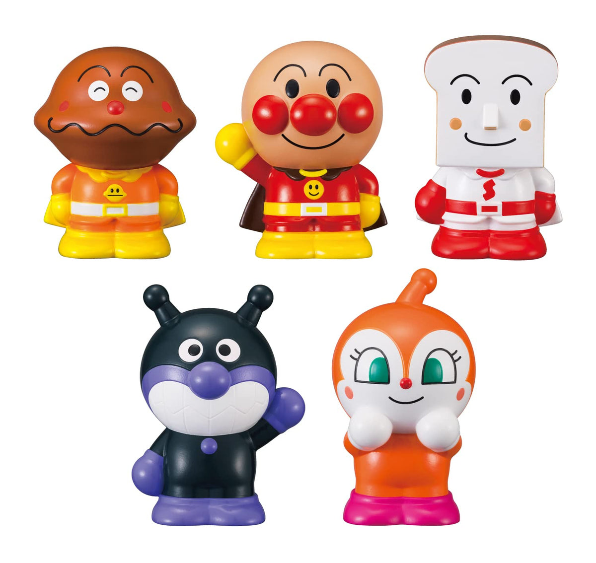 Agatsuma Anpanman Finger Puppet Set Everyone's Hero Collection – WAFUU ...