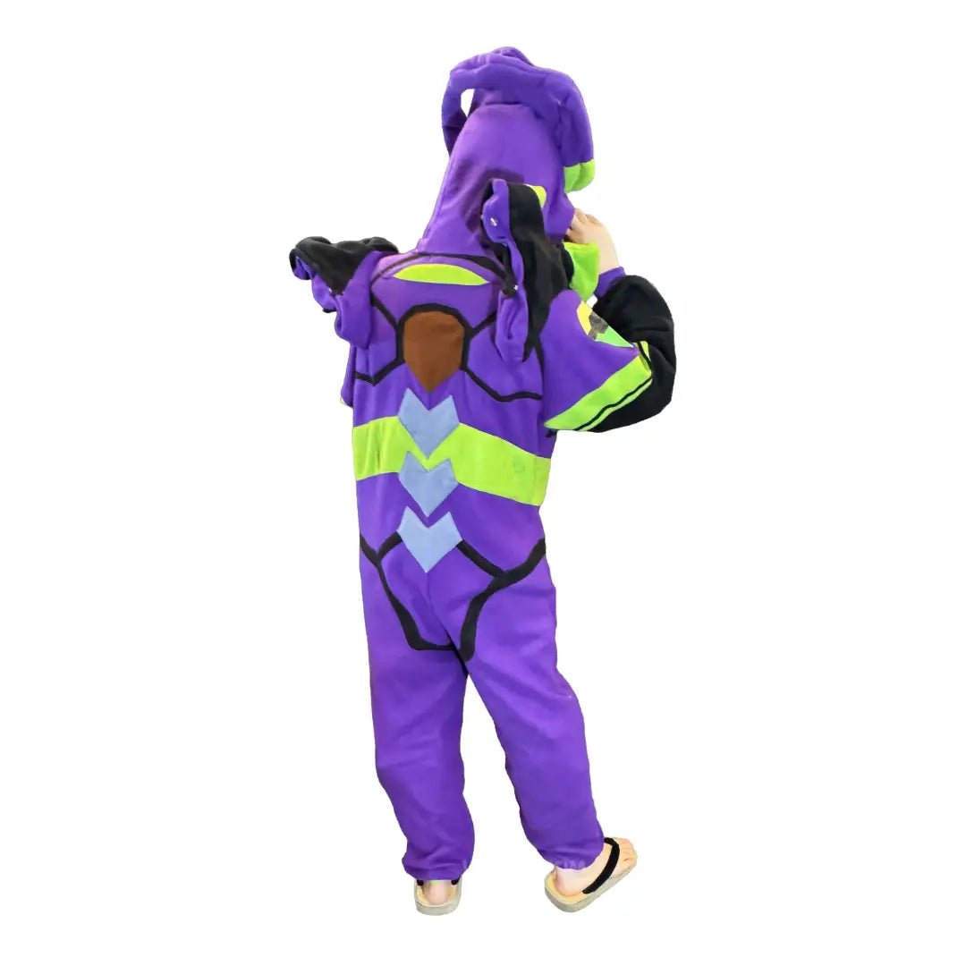 Kigurumi Evangelion Unit-01 Eva-01 Onesie Jumpsuit Halloween Costume A ...