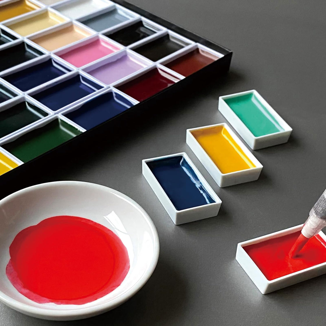 Kuretake Facial Color Aesthetic 48 Colors MC20/48V – WAFUU JAPAN