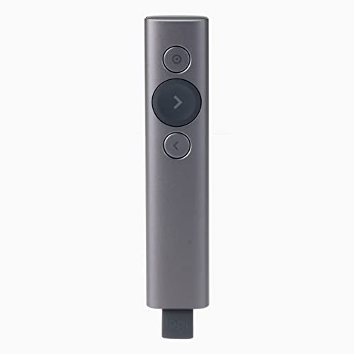 Logitech R1000SL Wireless Presenter Slate Rechargeable for Online Meet ...