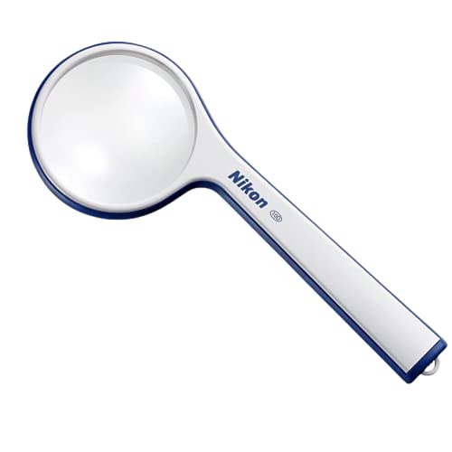 Nikon Magnifier Reading Magnifier S1-10D (2.5X) Blue S1-10DBL Made in ...