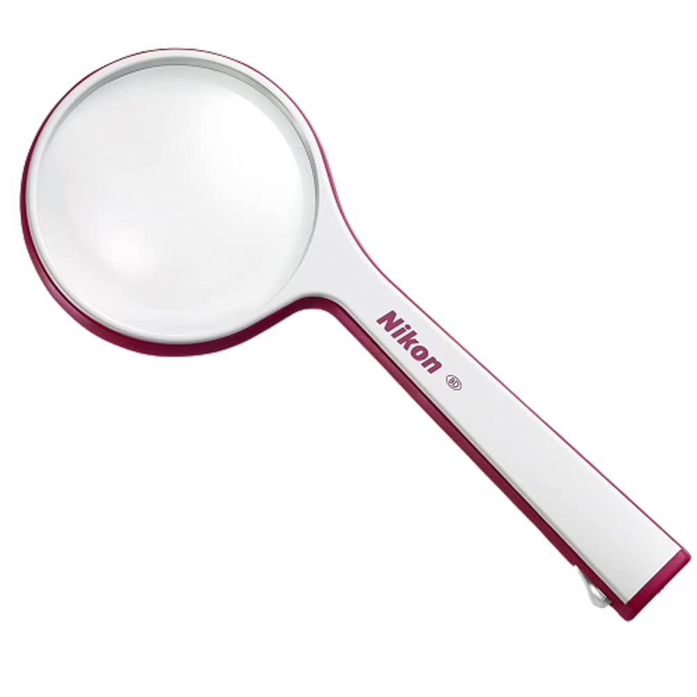 Nikon Magnifier Reading Magnifier S1-8D (2X) Red S1-8DRD Made in Japan ...