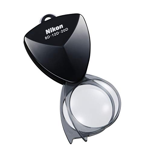 Nikon Portable Magnifier New Pocket Type Loupe 20D (2x/3x/5x) Black N2 ...