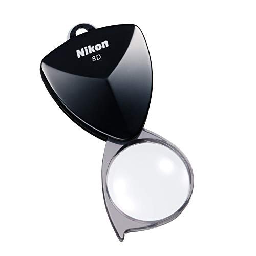 Nikon Portable Magnifier New Pocket Type Loupe 8D (2X) Black N8DBD Mad ...