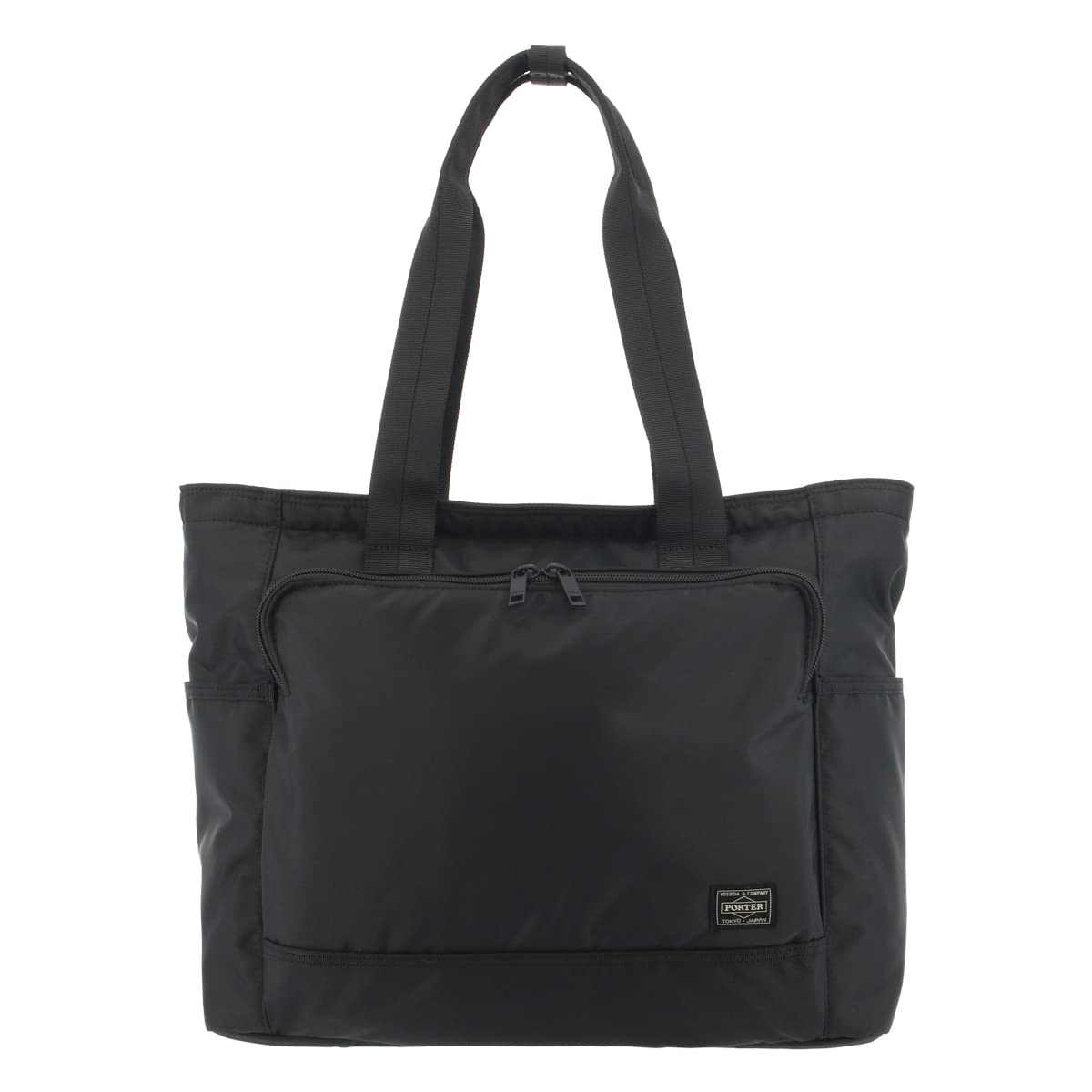 PORTER Flash Black Nylon Tote Bag Made in Japan 689-05948 – WAFUU JAPAN