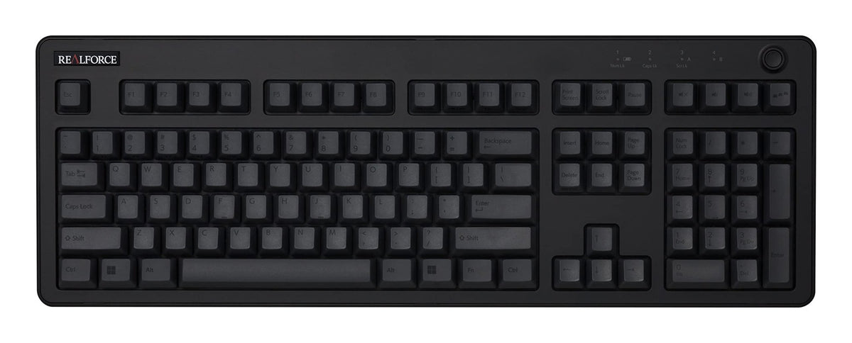 REALFORCE R3 Keyboard Hybrid Full 45g English Array Black & Dark Gray ...