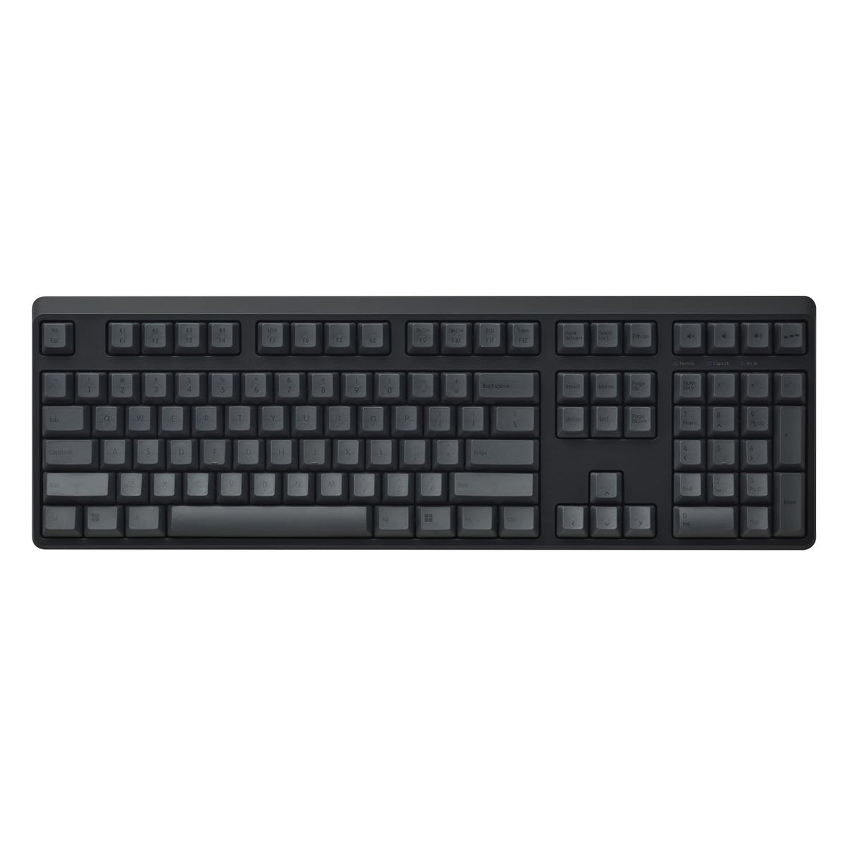 REALFORCE R4 Hybrid Full-Size Keyboard 45g US English Layout Black R4H ...