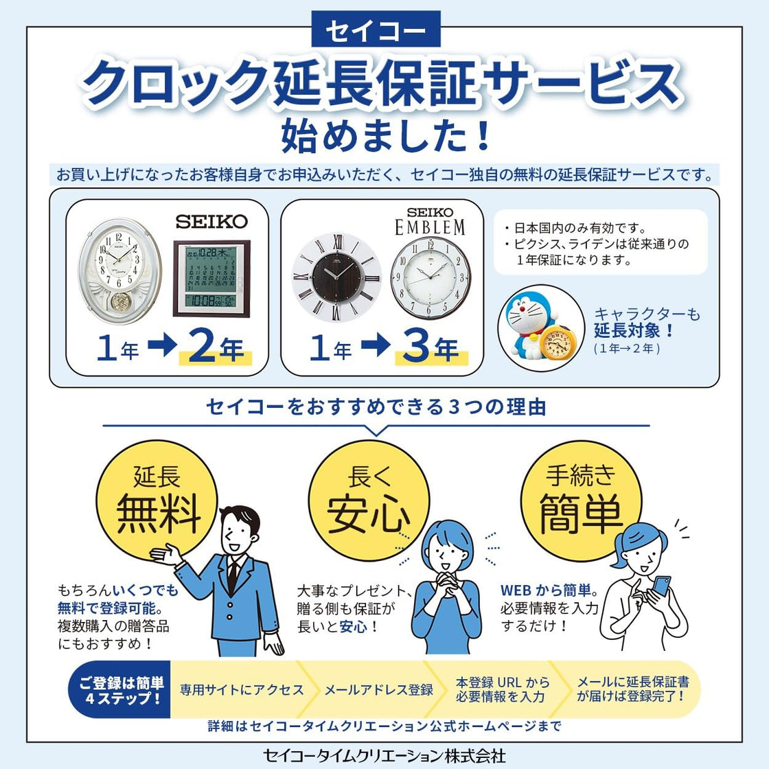 SEIKO Wall Clock Electro Wave Analog Clock AM259B – WAFUU JAPAN