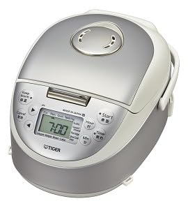 Tiger Rice cooker IH 3 cup 220V JPF-A55W WZ (Satin White) Made in Japa ...
