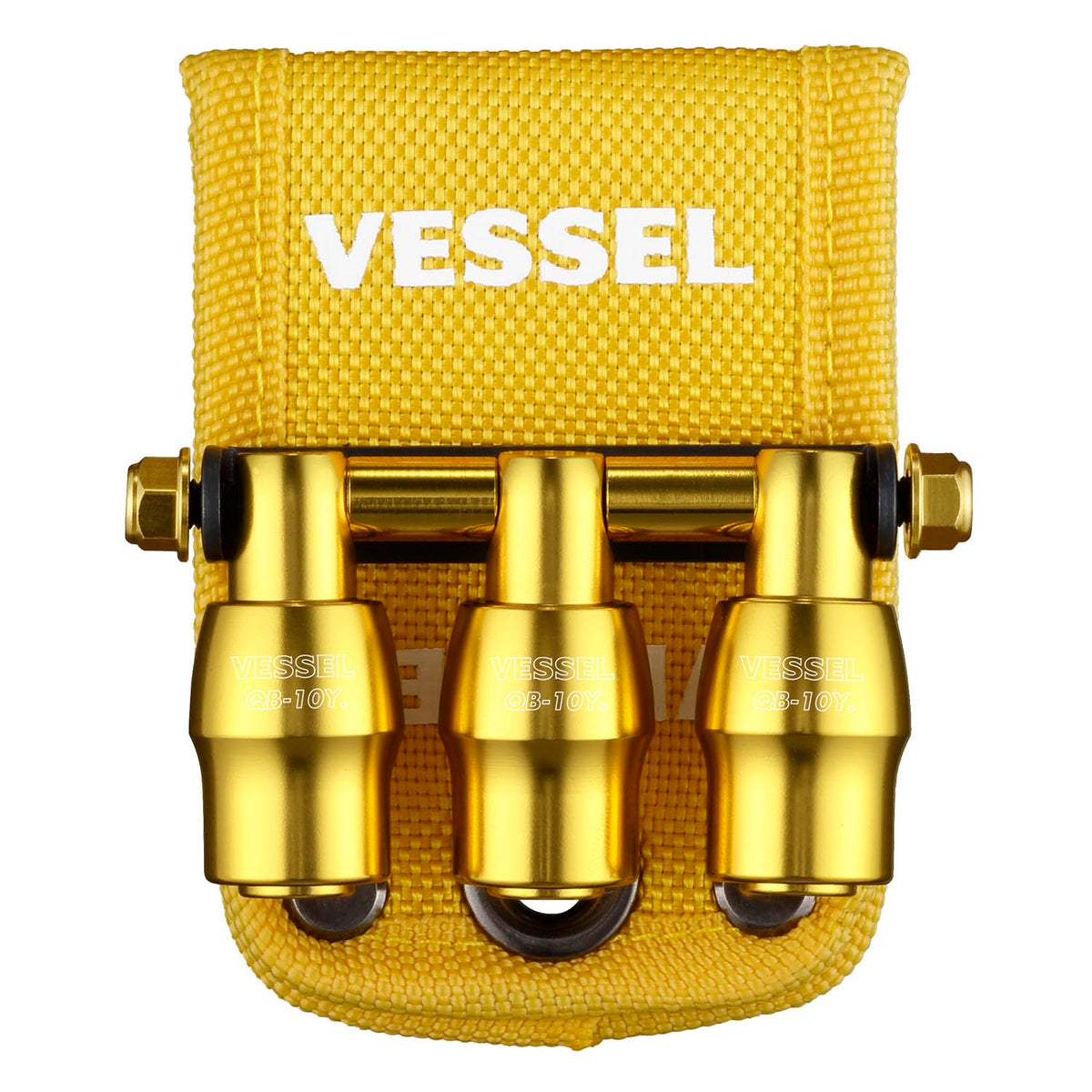 VESSEL Quick Catcher Triple Holder Limited Edition QB10B3YY Yellow 3 S ...