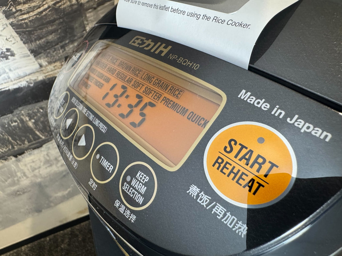 Zojirushi Pressure IH Rice Cooker 5 5-cup NP-BQH10 BA 220-230V Made in ...