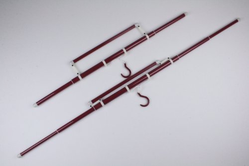 Japanese Kimono Hanger Haori Obi Yukata Hakama telescopic type Set of ...