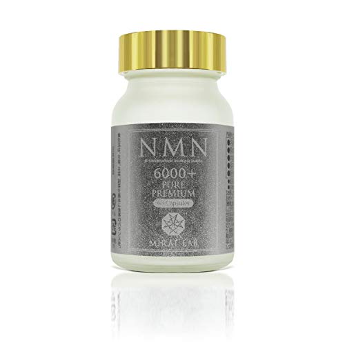 MIRAI LAB NMN PURE PREMIUM 6000 Plus (purity 99.8% / 60 capsules) Supp ...