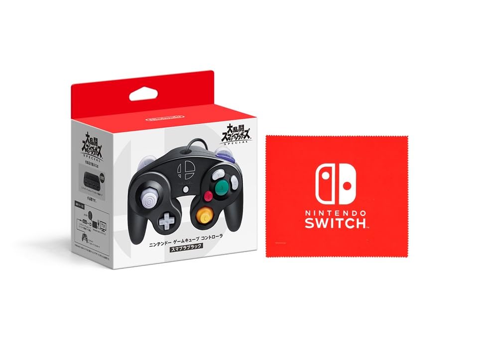 Nintendo Nintendo Switch NS GameCube type Controller Smash Bros. Black ...