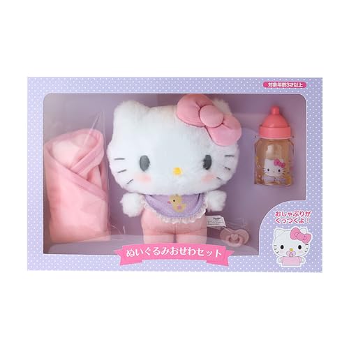 Hello Kitty Peluş Osewa Bebek Bakım Seti 486680 – WAFUU JAPAN