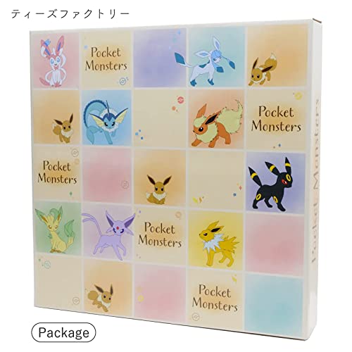 T'S Factory Hanging Clock Beige Pokemon Eevee Friends 2926223 – WAFUU JAPAN