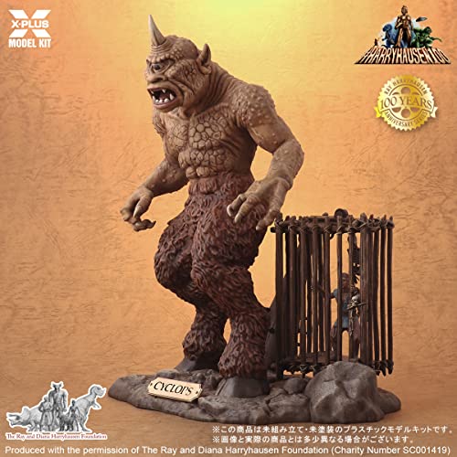 X-Plus Cyclops 1/35 Plastic Model Kit Ray Harryhausen – WAFUU JAPAN